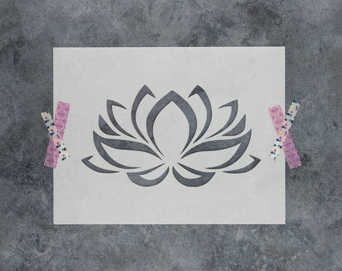 Chrysanthemum Stencil Reusable DIY Craft Flower Stencils of - Etsy