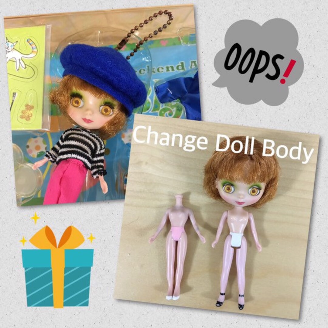 Genuine Original Petite Blythe Doll Body Parts Custom Tiny Vintage - Etsy