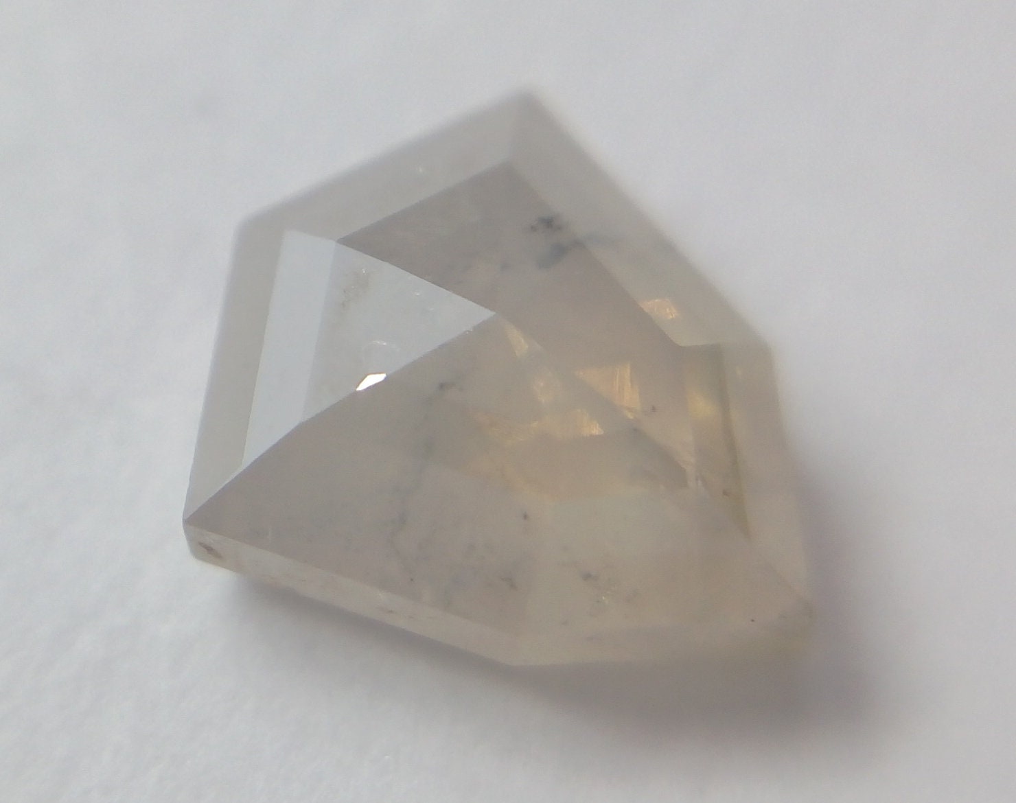0.85 Ct 6.89x5.81mm Natural Loose Shield Cut Sparkling Icy - Etsy