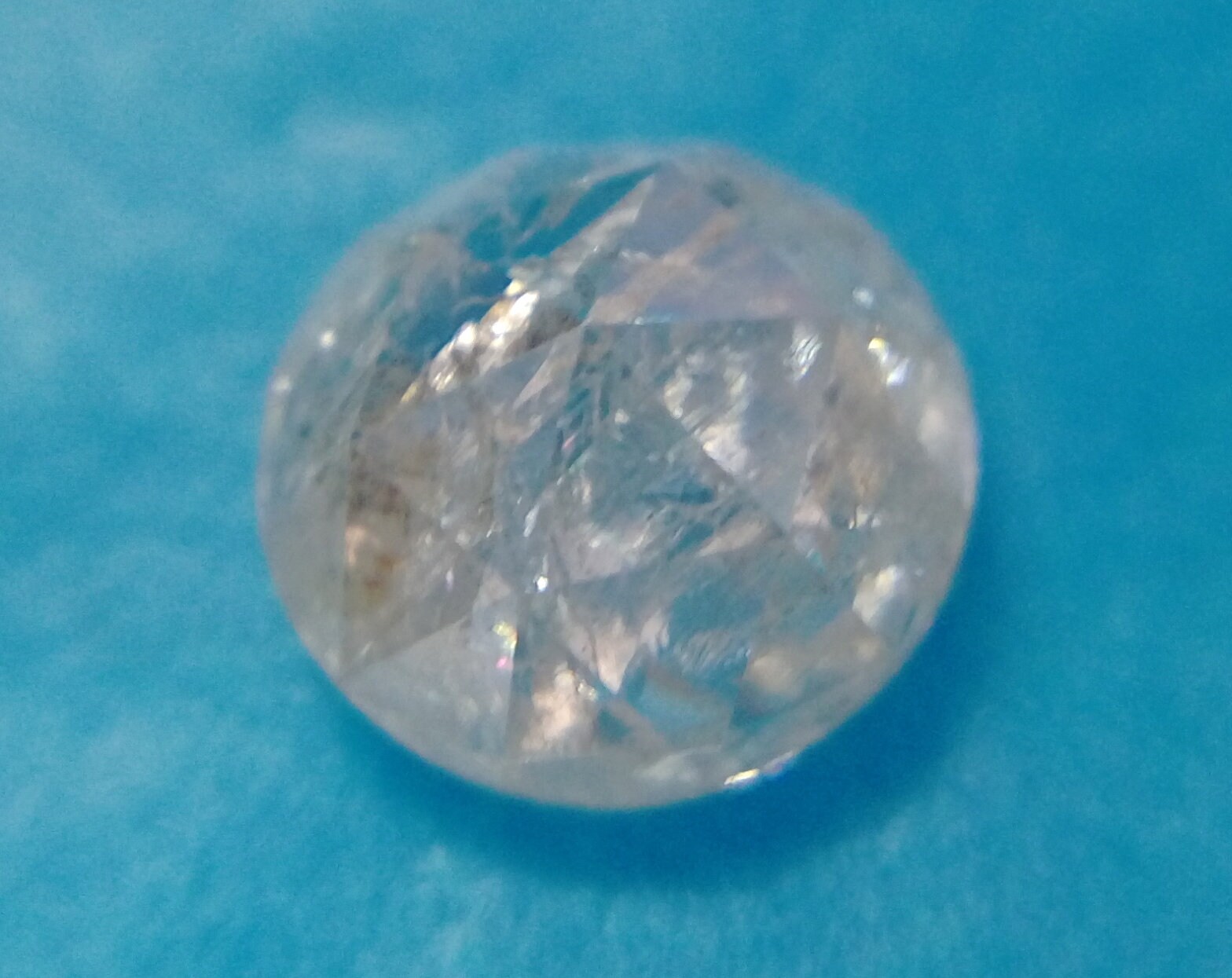 1.09 Ct 6.34x3.41mm Natural Round Rose Cut White Color Diamond - Etsy