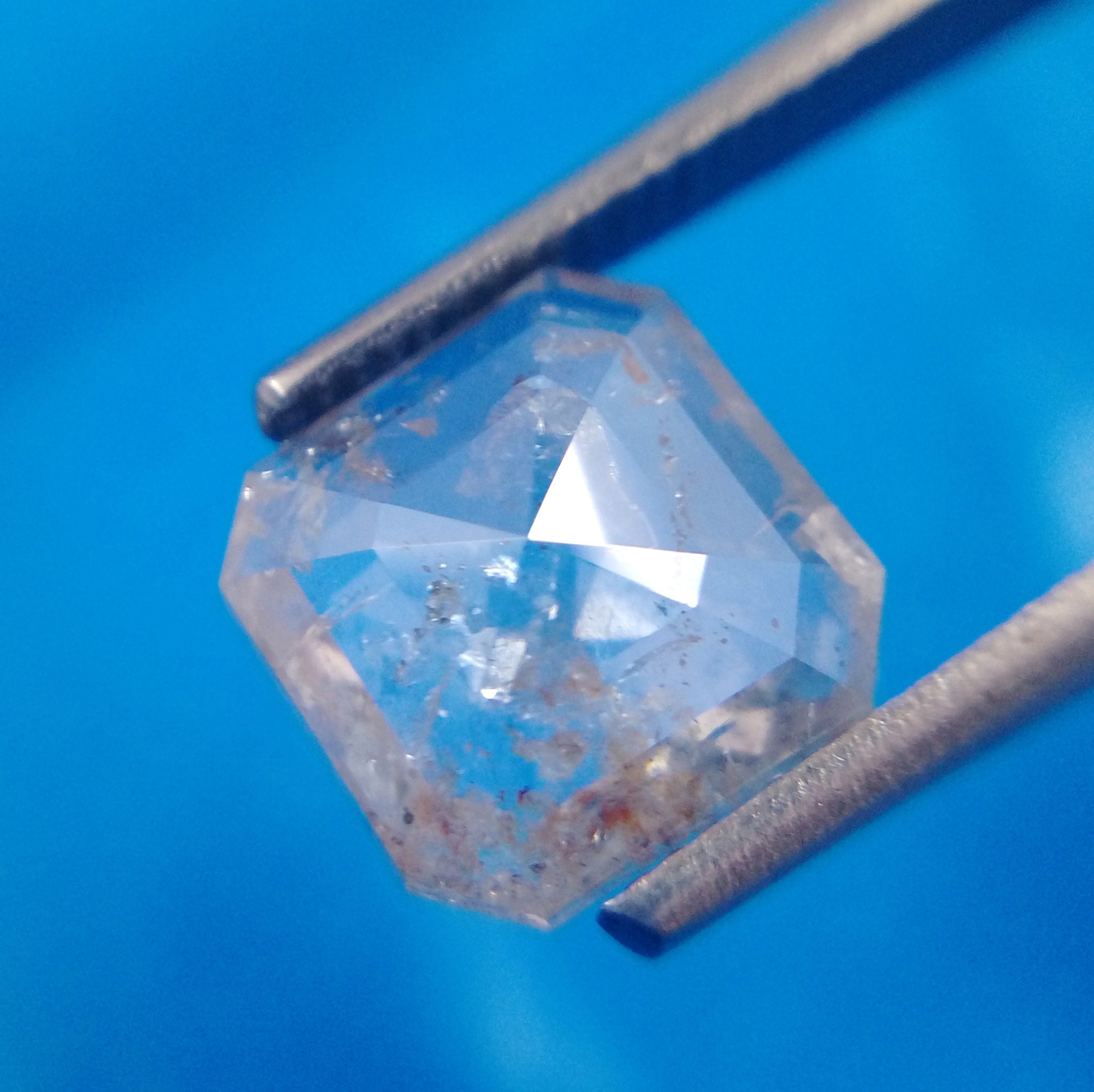 1.32 Ct 6.94x6.88mm Natural Asscher Shape Transparent White - Etsy