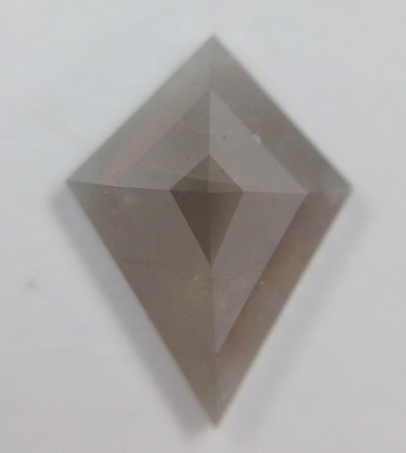 1.55 Ct 11.17x8.31mm Natural Kite Shape Grey Color Loose Diamond A292 ...