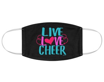 Cheer Face Mask | Etsy