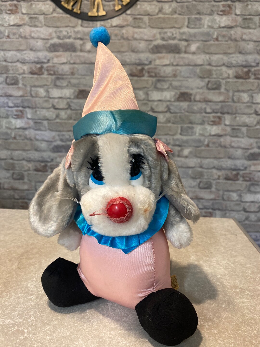 Vintage Applause Sad Sam Clown 1989 Rare Find - Etsy