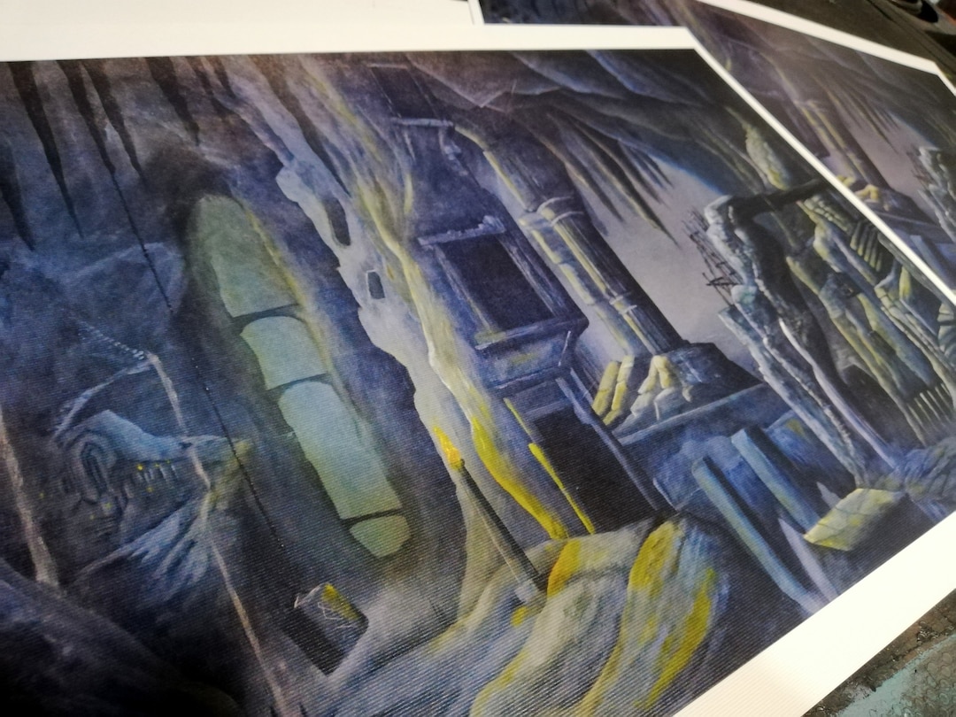 The Mines of Moria the Lord of the Rings Limited Print - Etsy Canada