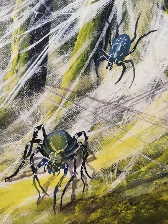 The Hobbit The Desolation Of Smaug Mirkwood Spiders