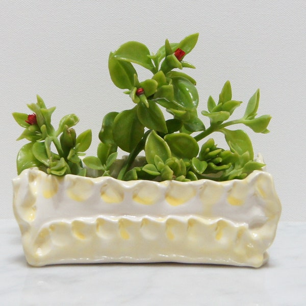 Rectangular Clay Planters - Etsy