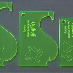 INFINITY Ruler Set of 3 - Etsy