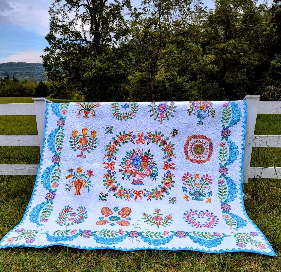 Available Now: Baltimore Album, Needle Turn Applique, Queen Size - Etsy