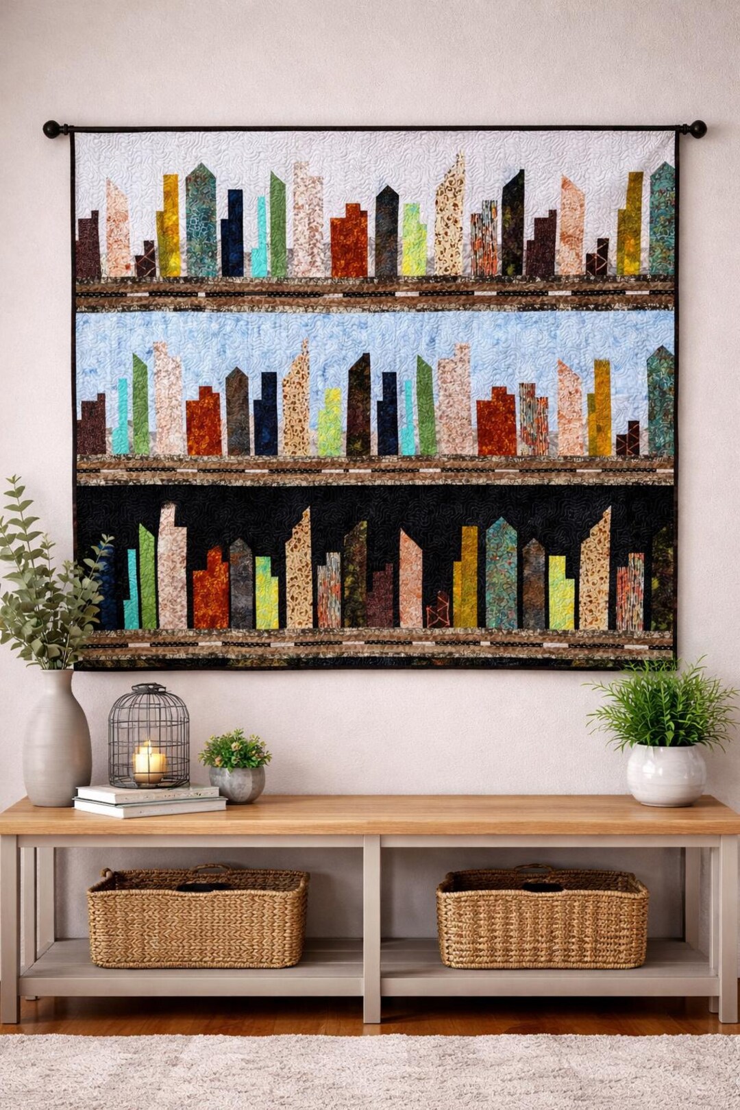 Available Now: Urban Legend, Astonishing Modern Quilt - Etsy