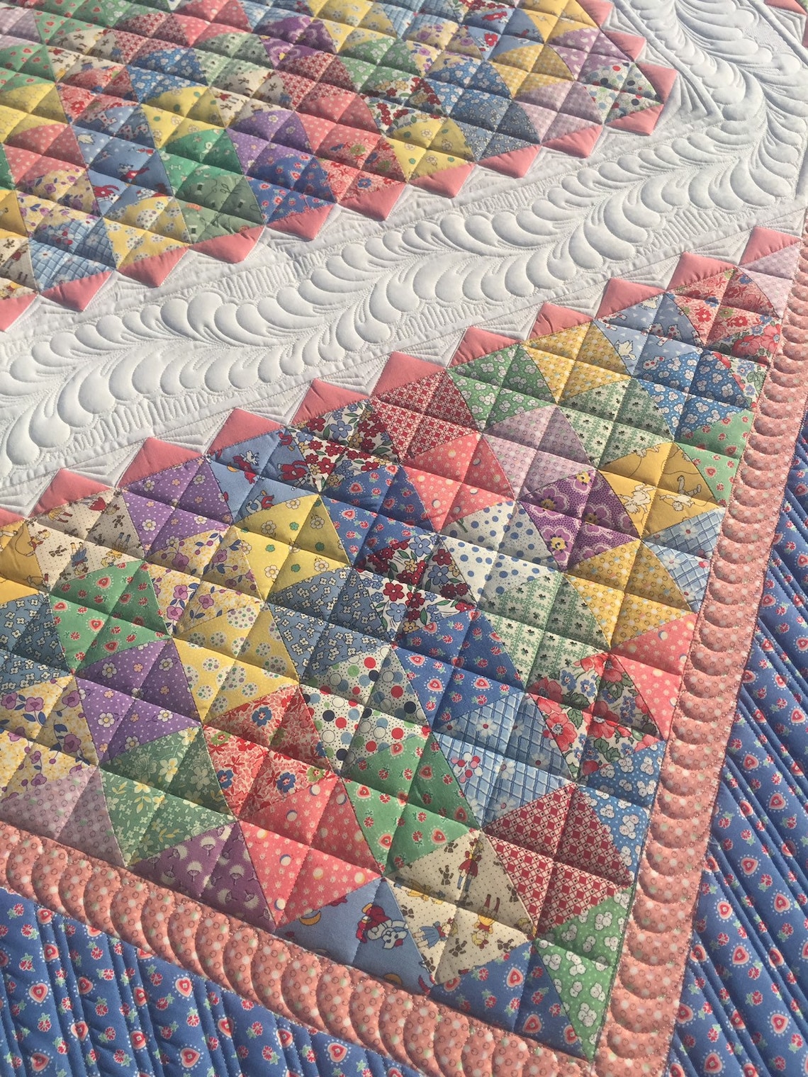 Make to Order Beautiful grandmas Quilt Scrappy Custom - Etsy