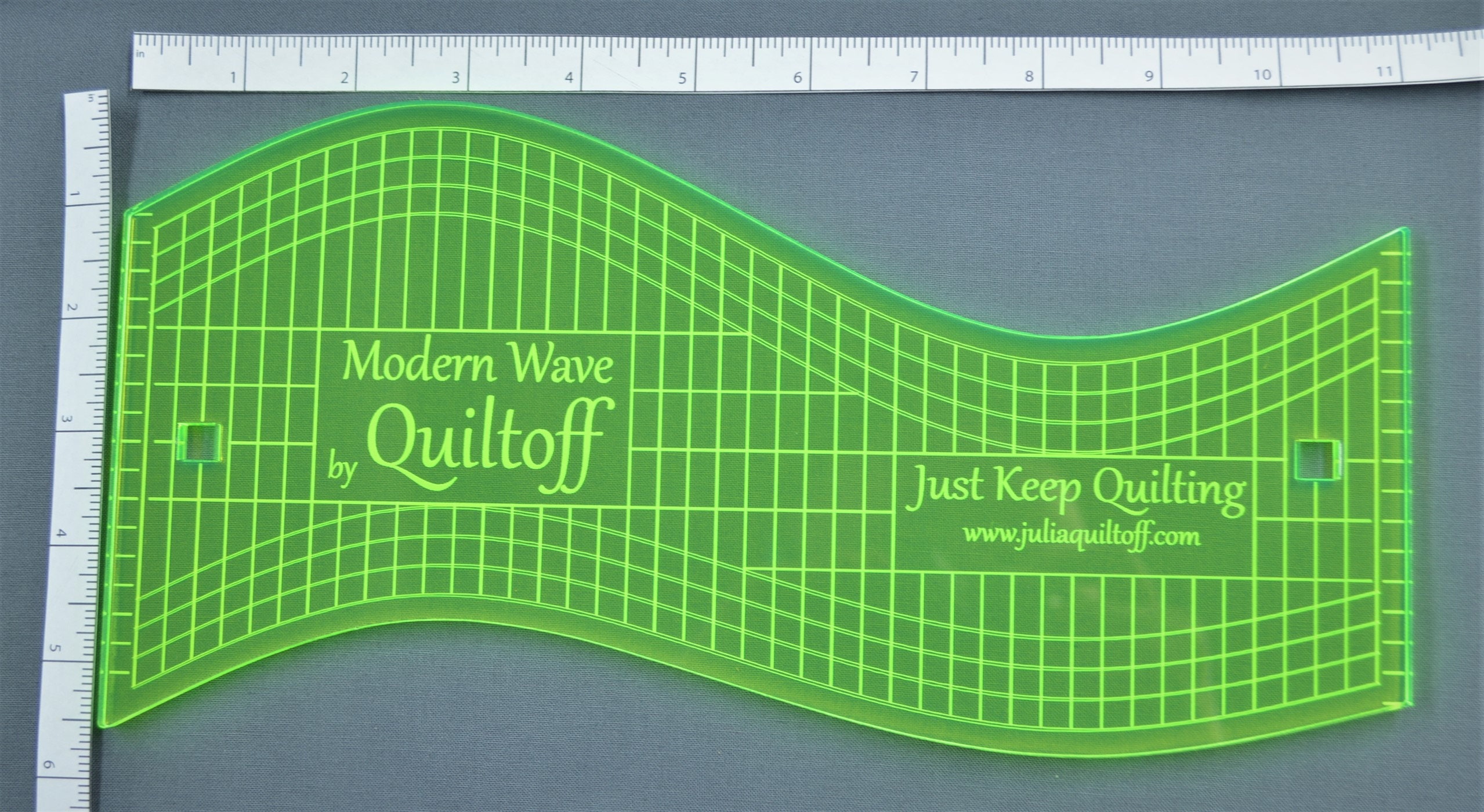 Longarm Quilting Ruler, Modern Wave - Etsy