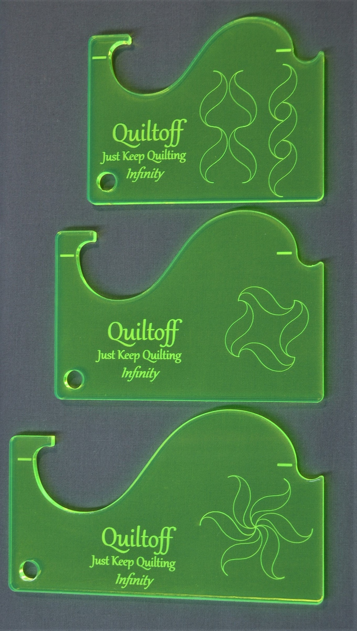 INFINITY Ruler Set of 3 | Etsy