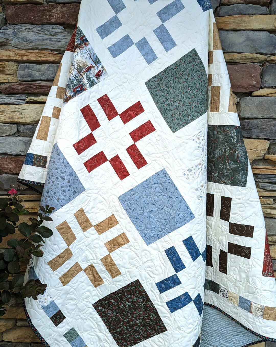 Make to Order: Custard Shortcut Quilt, Pick Your Size and Fabrics! - Etsy