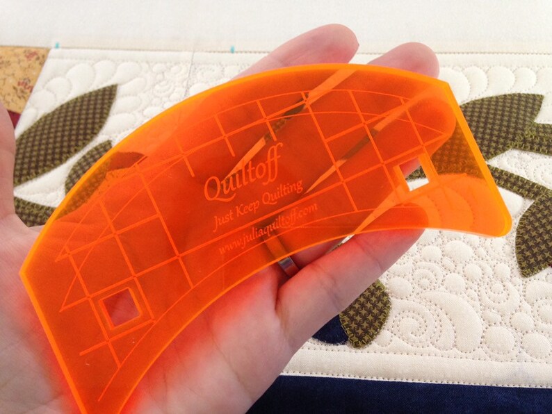 Longarm quilting ruler curve | Etsy