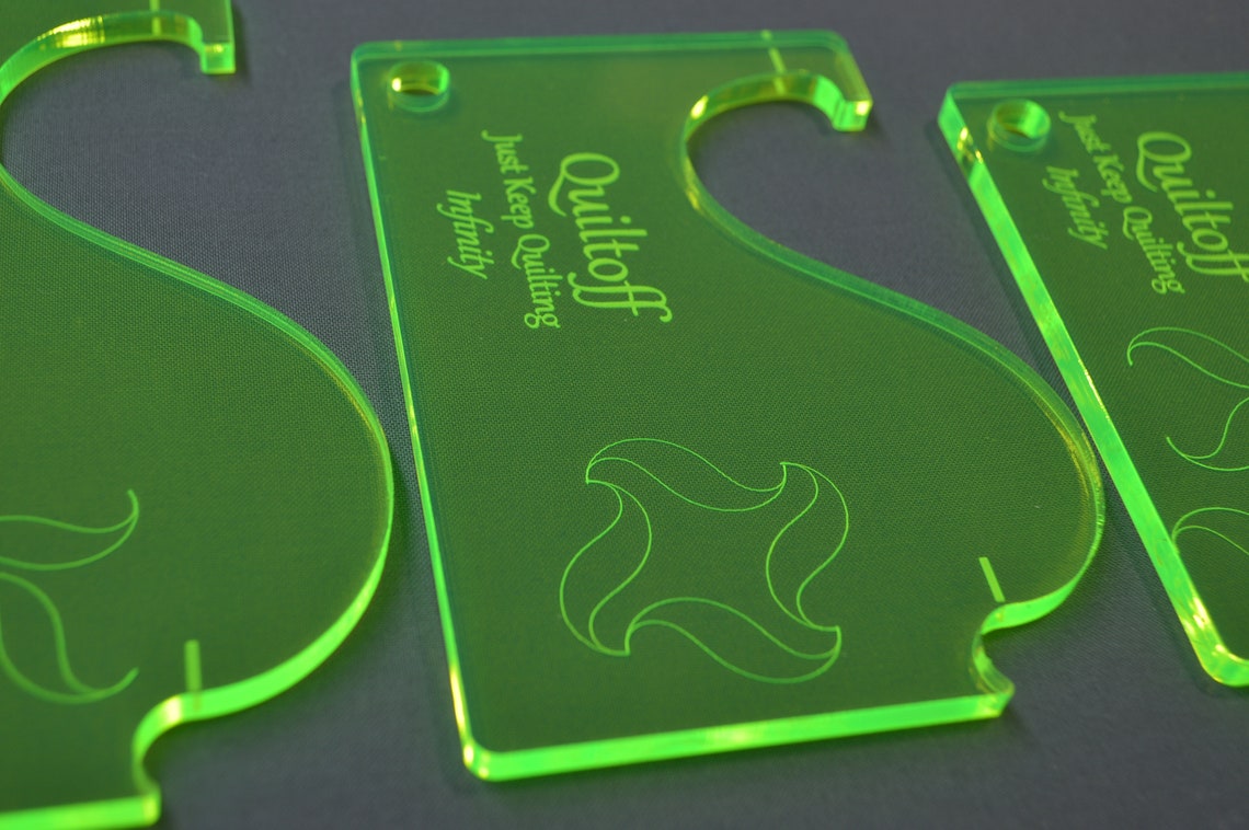 INFINITY Ruler Set of 3 | Etsy