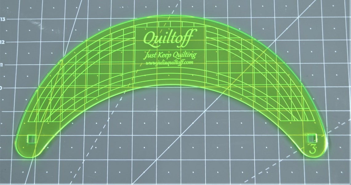 Curve #3, Longarm Quilting Ruler - Etsy