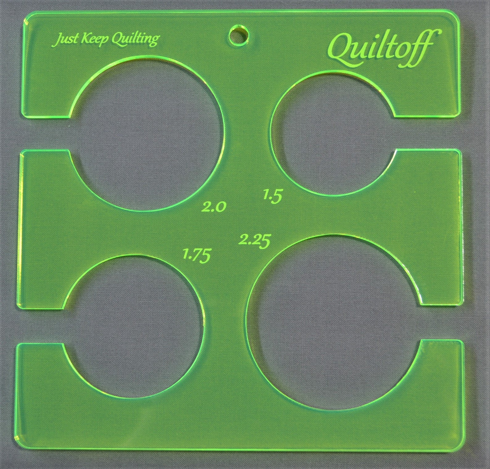 Longarm Quilting Ruler, Circle Template - Etsy