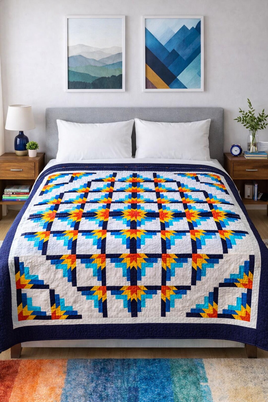 Available Now: Starburst Quilt – Traditional Native American Inspired ...