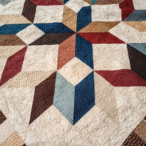 Make to Order: Gorgeous Carpenter Star, Queen Size, Handmade, Heirloom ...