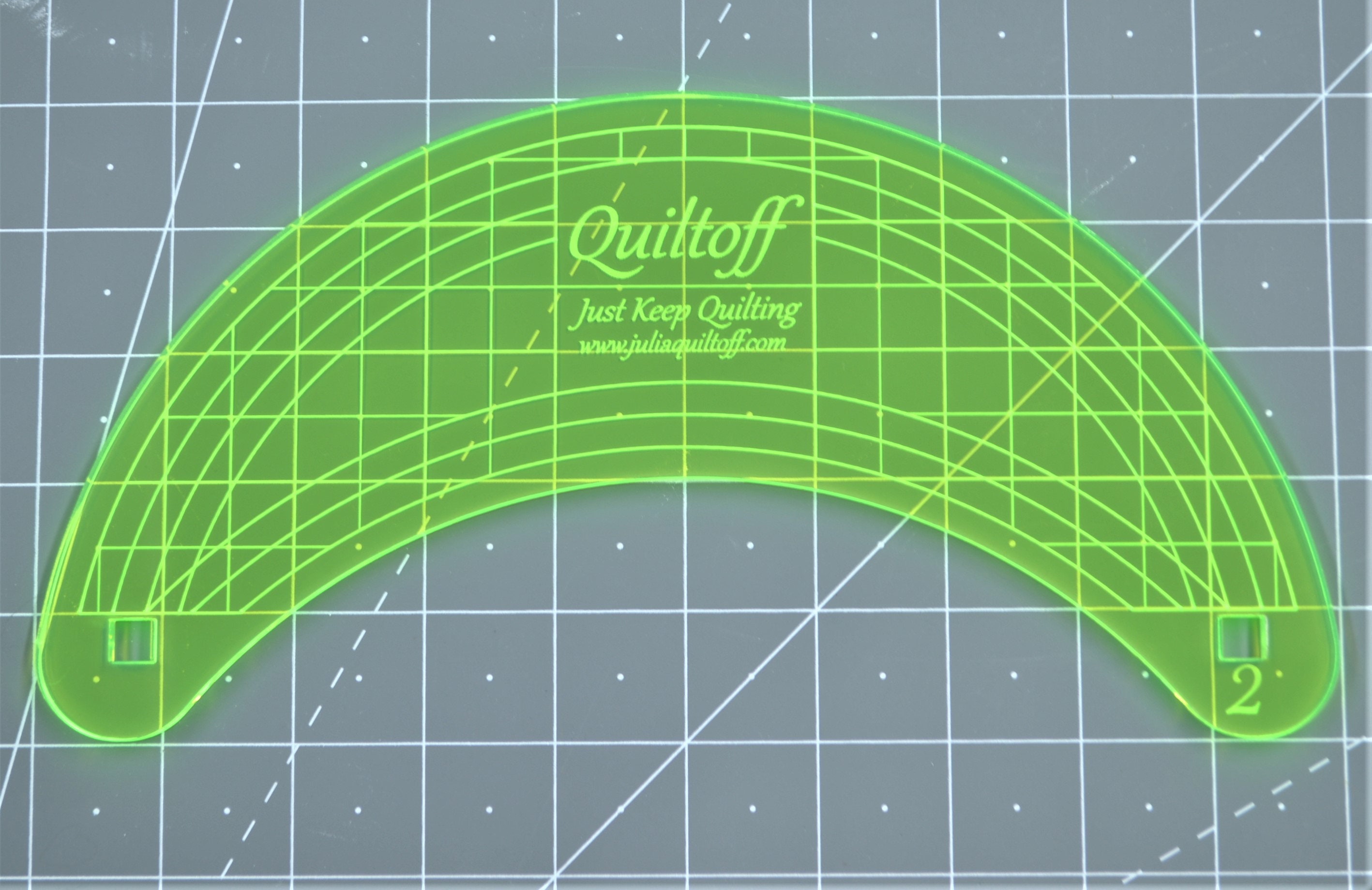 Curve #2, Longarm Quilting Ruler - Etsy