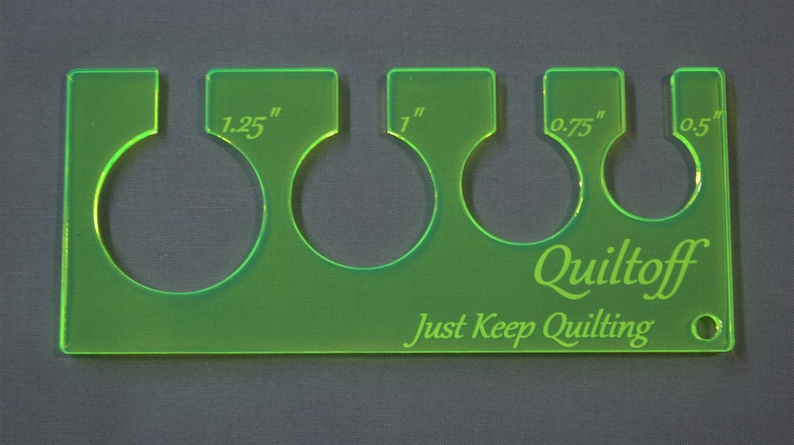 Longarm Quilting Ruler Circle Template - Etsy