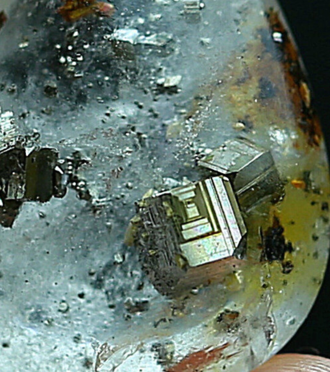 Hold-13.8 Ct RARE Cubic Pyrite Formations in Crystal Clear - Etsy