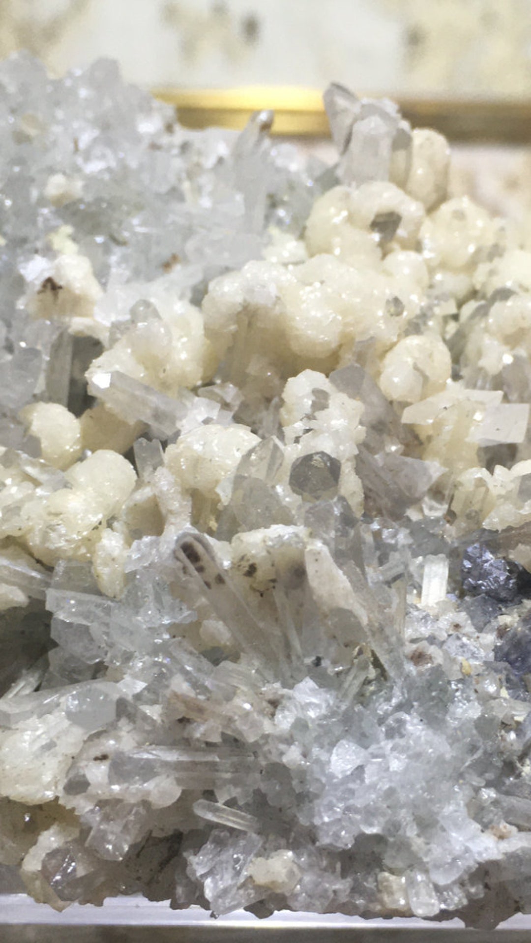 Gyrolite on Quartzite. Mineral Specimen - Etsy