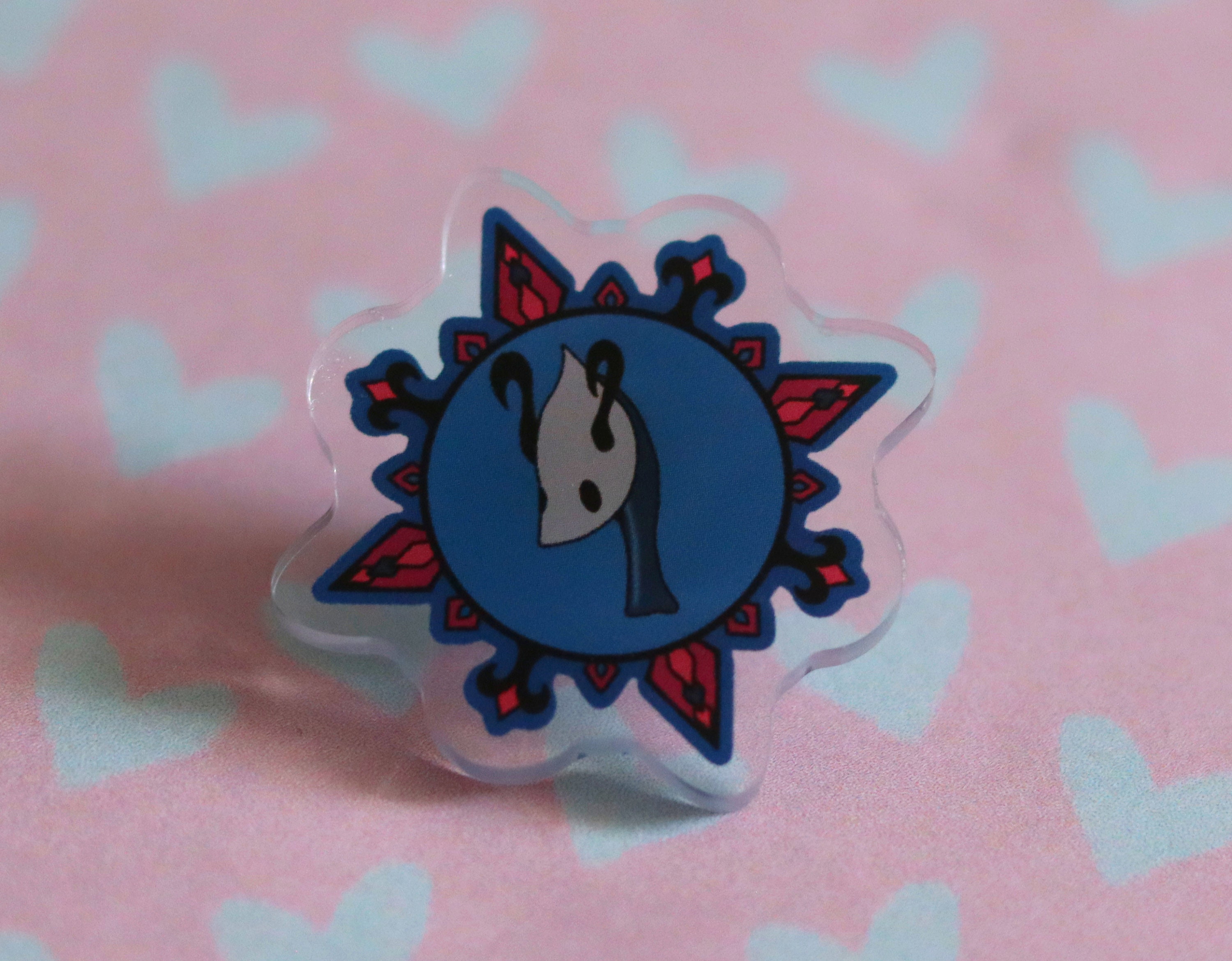 Hol.low Knight , Game Pin. Giraffe Weevil Willoh. Acyrlic Pin 1.5 ...
