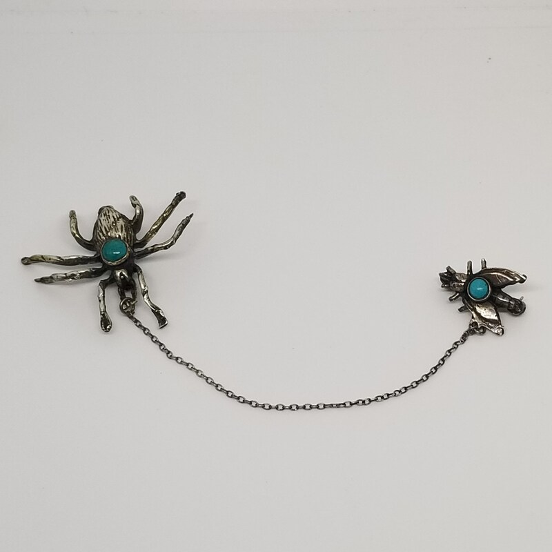 Turquoise Spider - Etsy