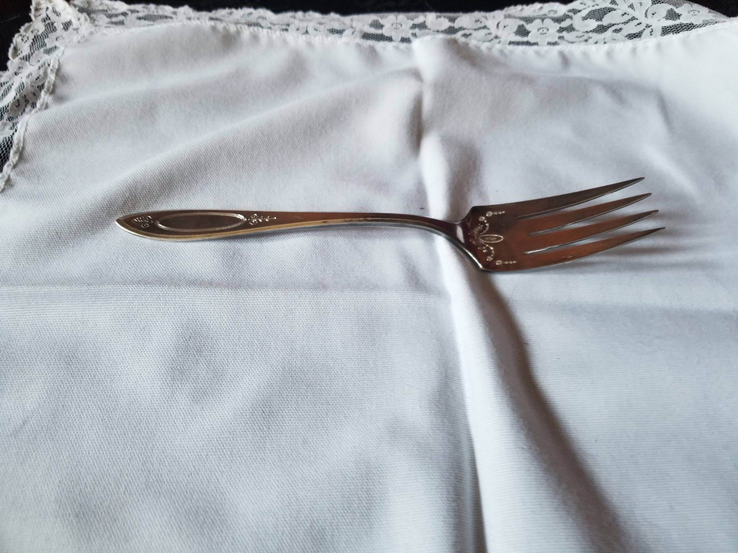 Antique Community Silver Plated Serving Fork Adam Pattern 1917 | Etsy