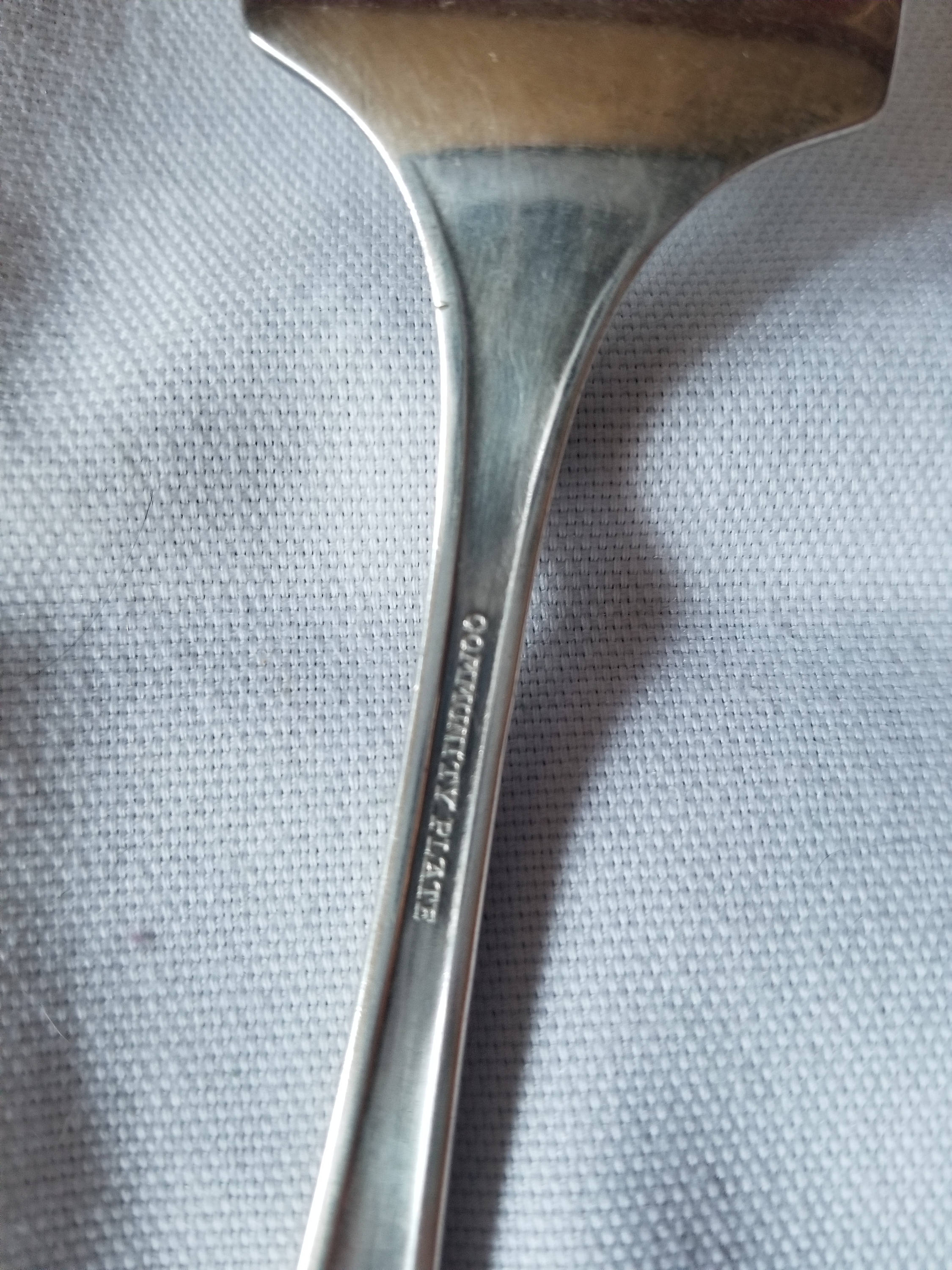 Antique Community Silver Plated Serving Fork Adam Pattern 1917 | Etsy