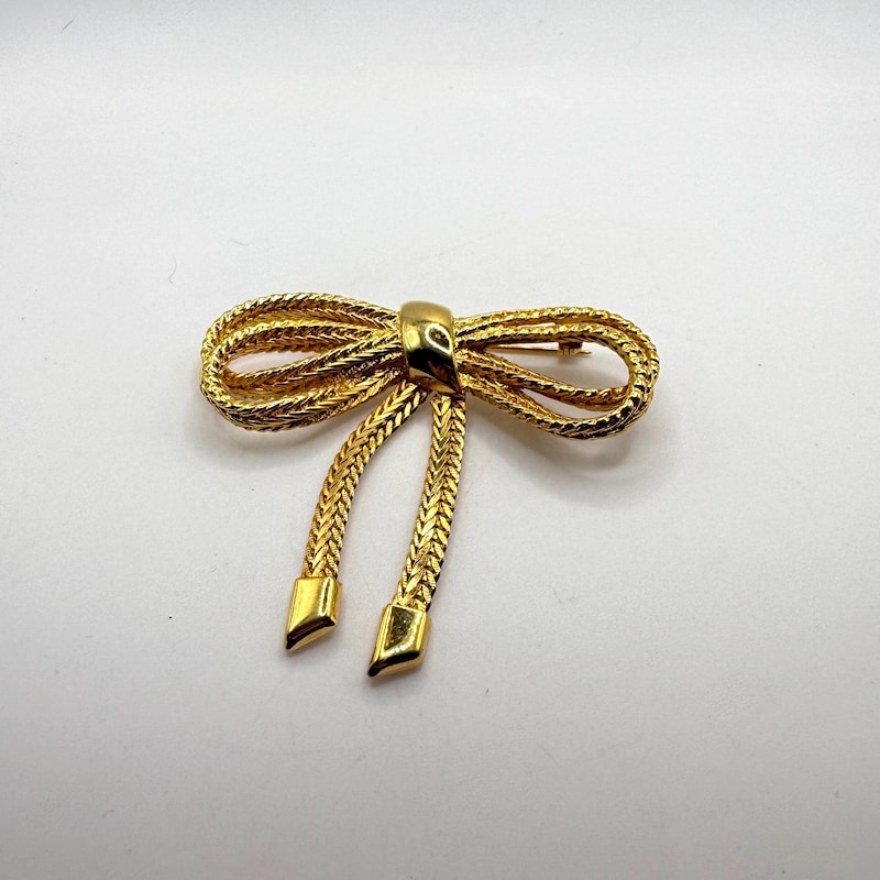 Bow Brooch - Etsy