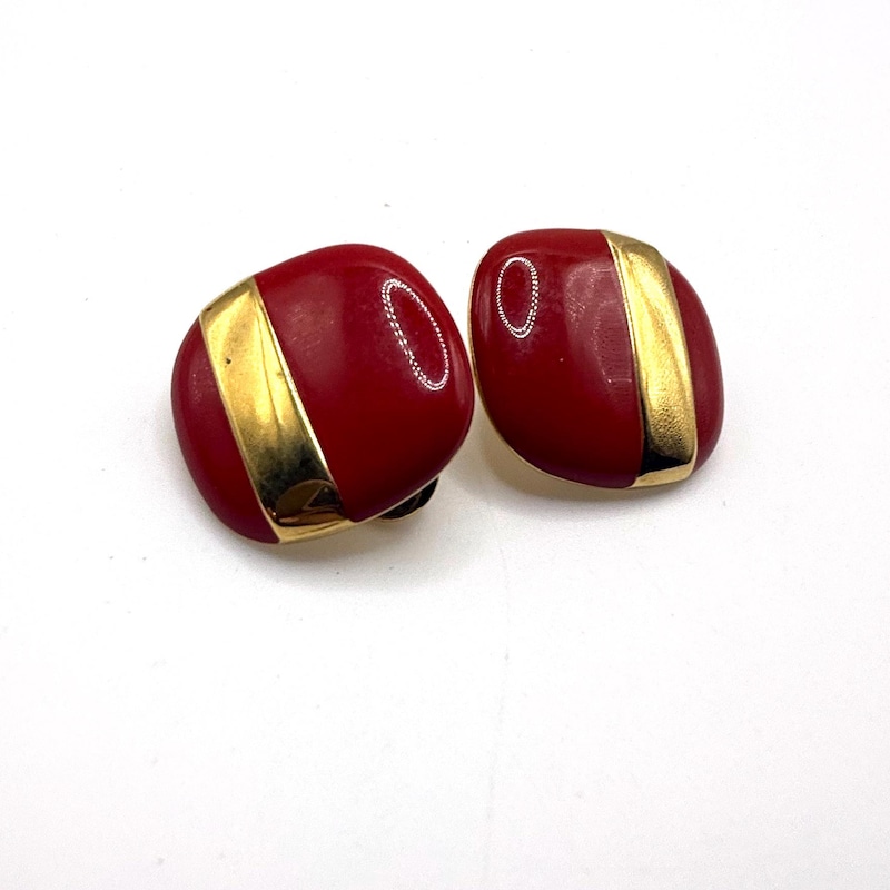 1980s Red Monet - Etsy