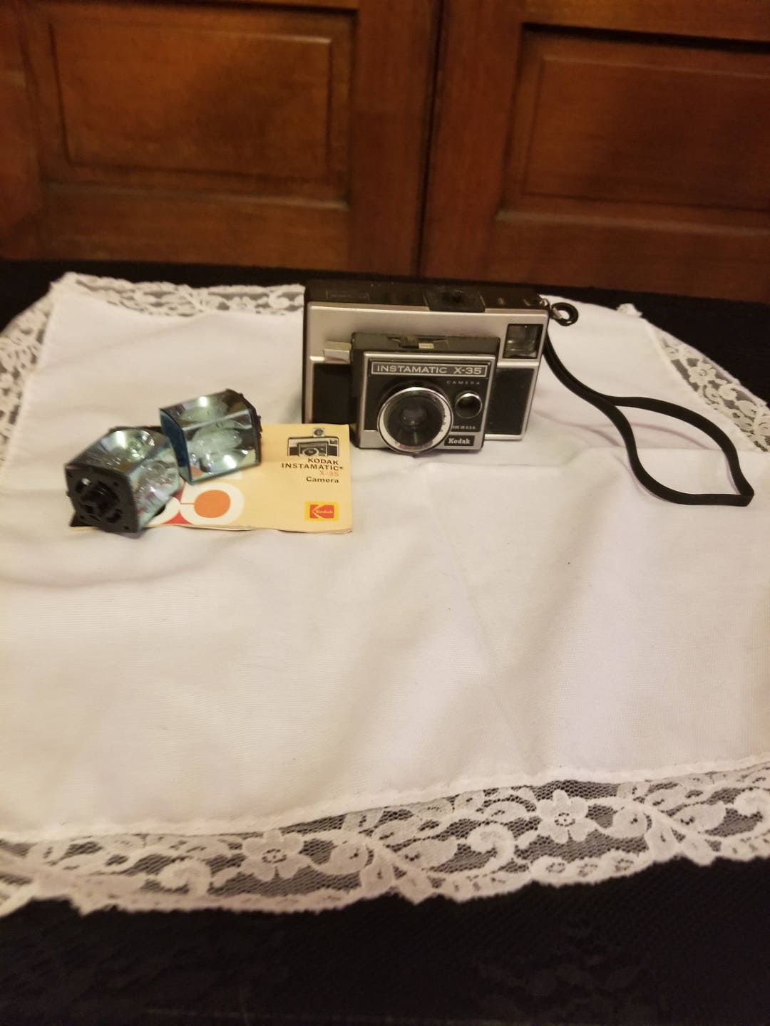 Instamatic X-35 Camera With Flash Cubes and Manual - Etsy