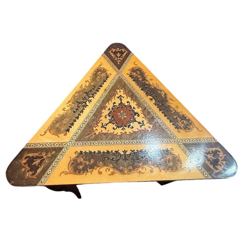 Triangle Table - Etsy