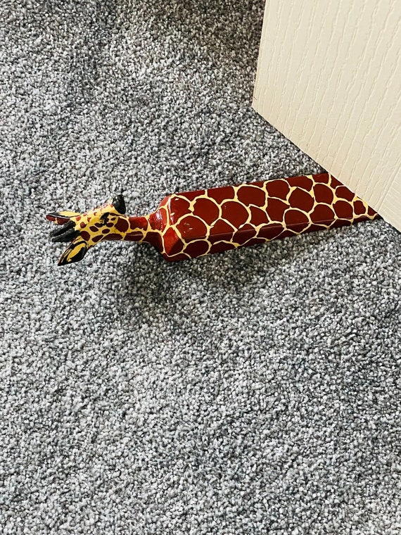 Handmade Africa Wooden Giraffe Door Stopper/wood Jam Door - Etsy Australia