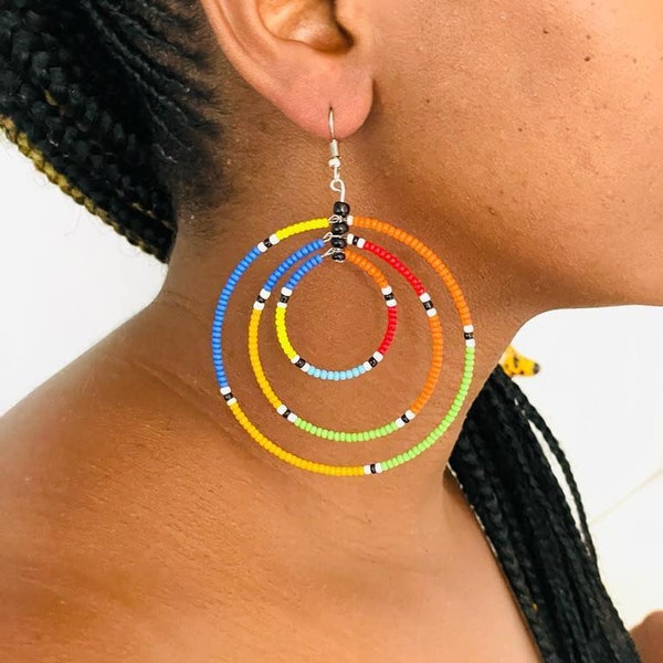 African Earrings for Women - Etsy