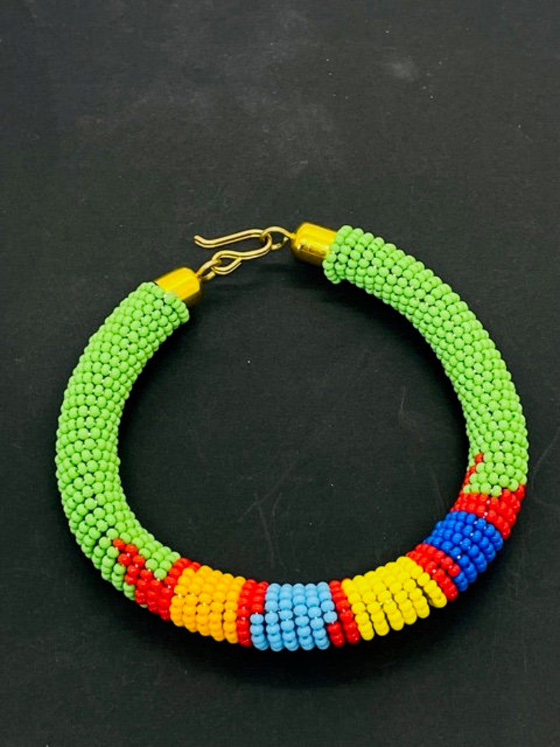 Handmade Beaded Masai Bangle Beaded Bangle Women Bangle | Etsy