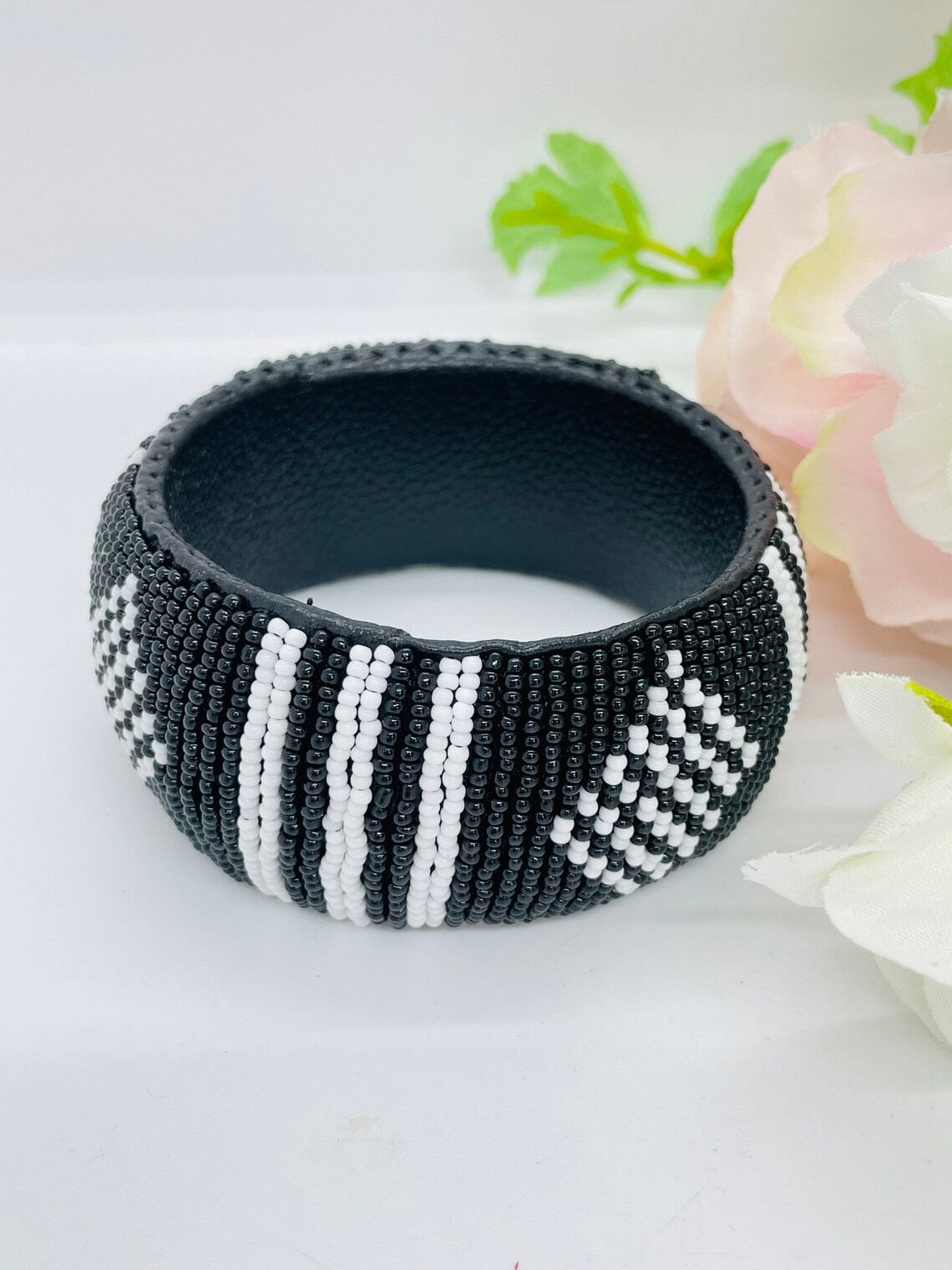 Beaded Masai Bangle/handmade Maasai Bracelet/ Unisex Beads - Etsy