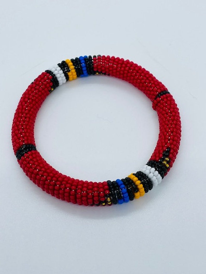 Handmade Beaded Masai Bangle Beaded Bangle Women Bangle | Etsy