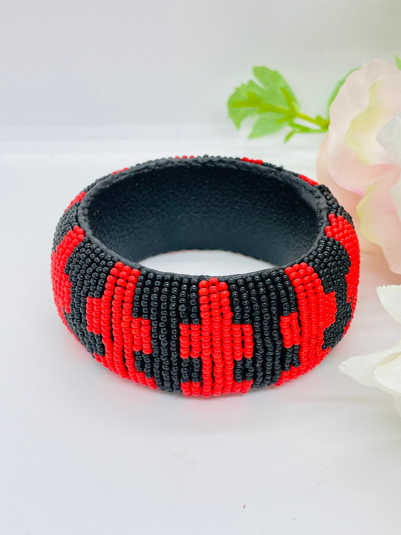 Beaded Masai Bangle/handmade Maasai Bracelet/ Unisex Beads - Etsy