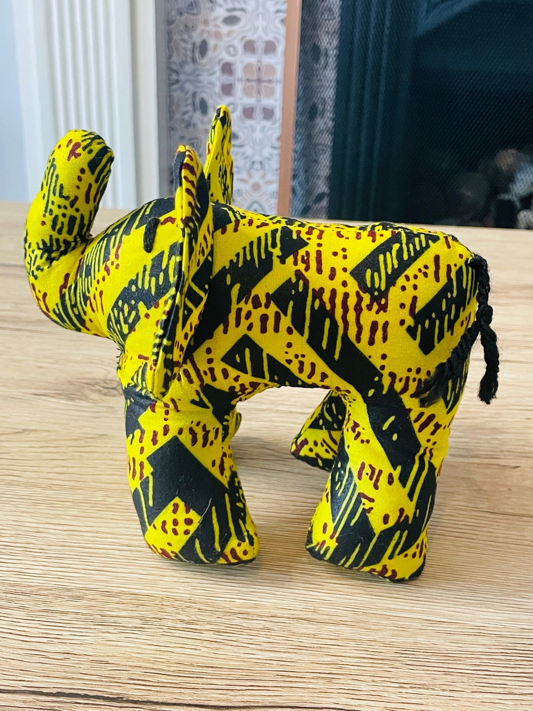 Handmade Ankara Stuffed Animal: African Safari Soft Toy,plushies,plush ...