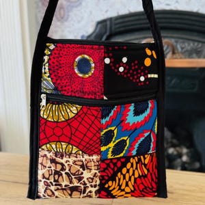 Africa Handmade Ankara Sling Bag/kente Sling Bag/ Africa Bag Print Tote ...