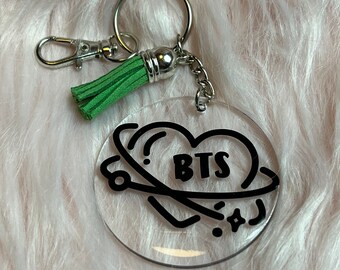 Bts Resin Keychain - Etsy