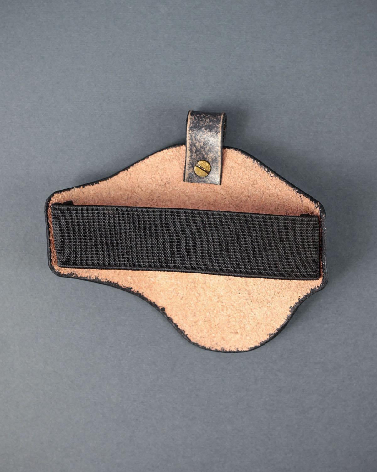 Motorcycle Leather Shifter Boot Protector With Floral Ornament - Etsy