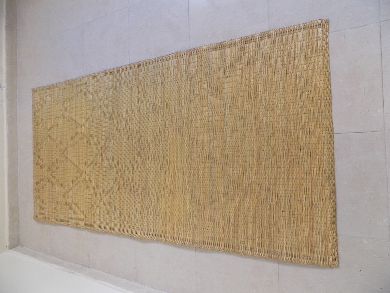 Natural Custom Brown Rug Straw Floor Mats Handmade Bedroom Area Mat ...