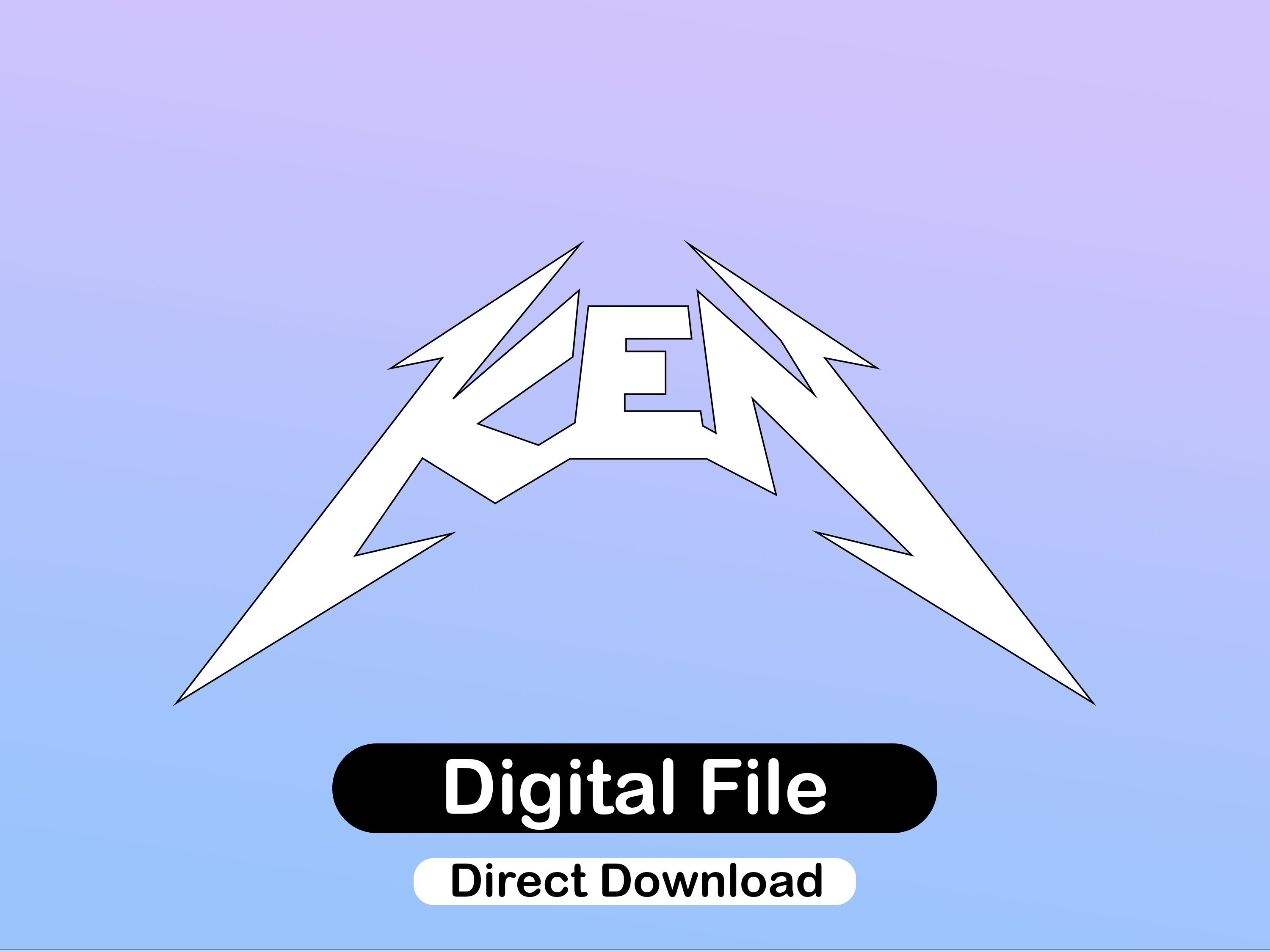 Doll Movie | "ken" Bum-bag/fanny Pack | SVG Vector Files | Cosplay Cut ...