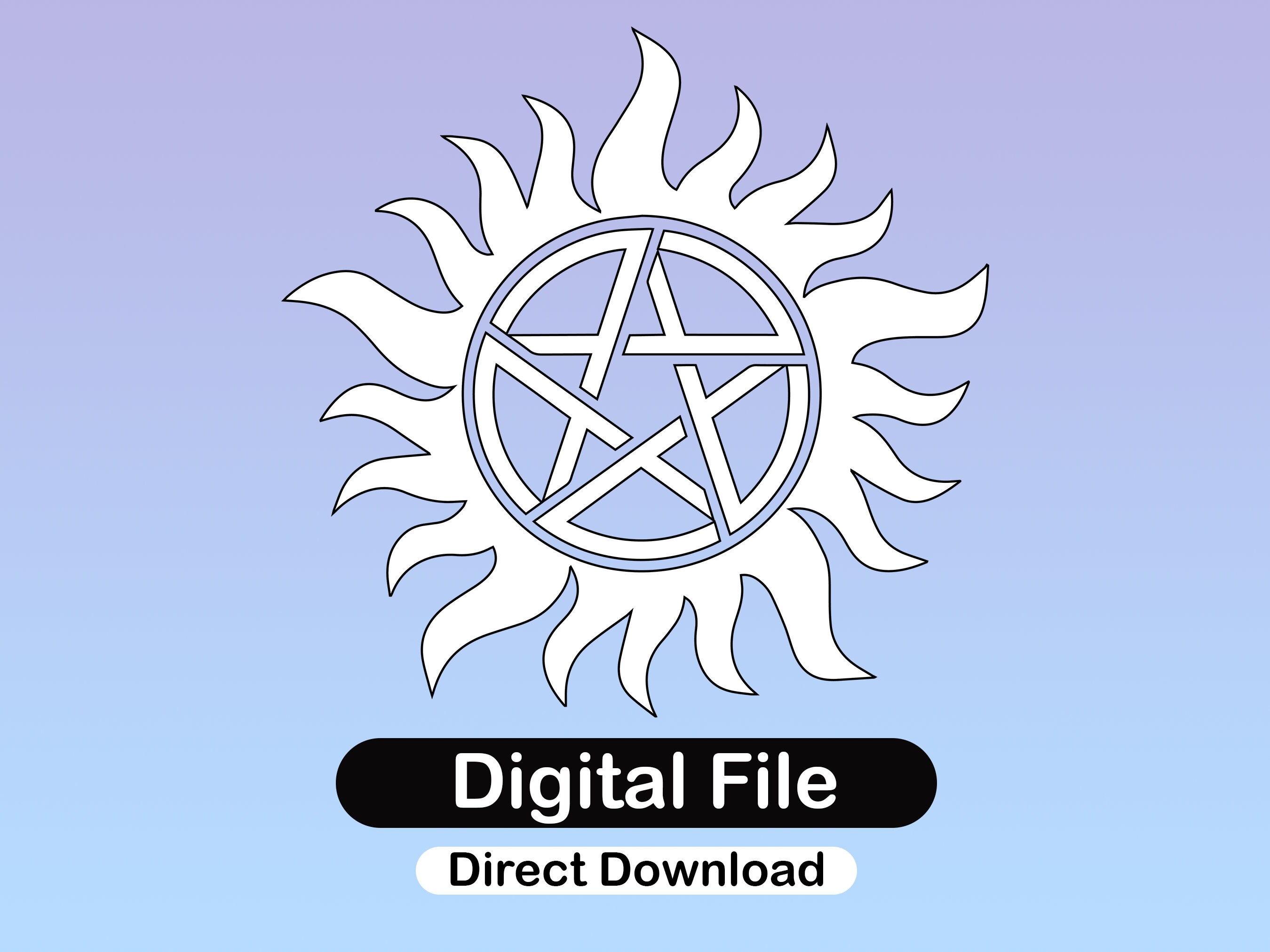 Supernatural Symbol Transparent