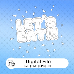 Lets Eat Chica - Etsy